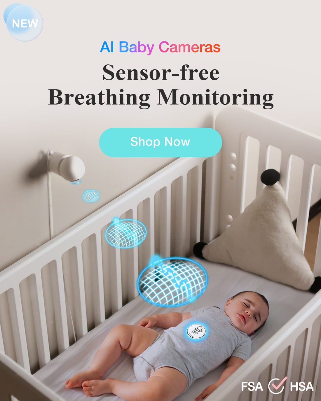 Track More, Worry Less: Sense-U Pro Baby Movement Monitor (FSA/HSA ...