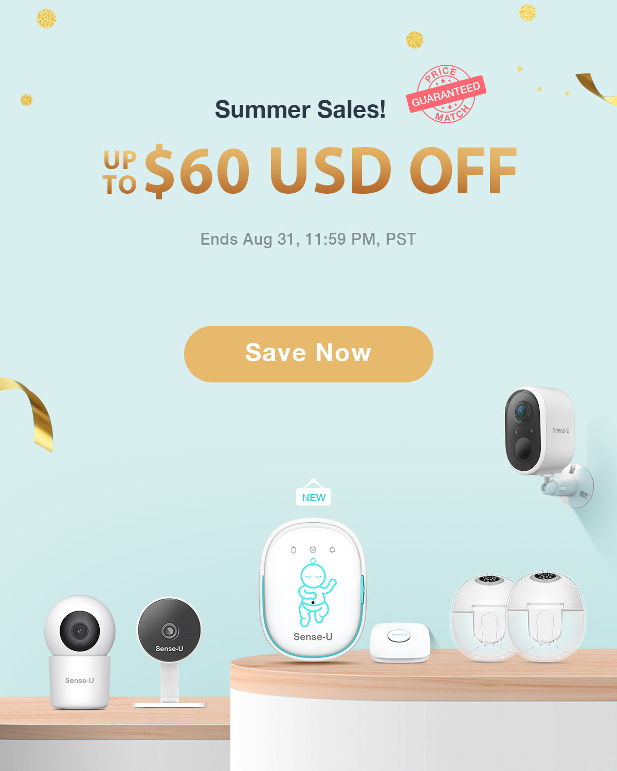 より多くを追跡し、より少ない心配 | Sense-U スマート ベビー センサー モニター | Sense-U(センスユー)