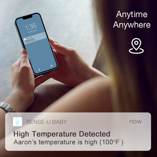Wearable Baby Thermometer: Temperature, Breathing Movement, Anywhere ...