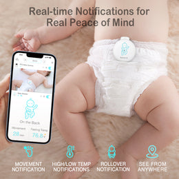 Sense-U 2K bundle: abdominal movement,rollover,temp,2K video,anywhere